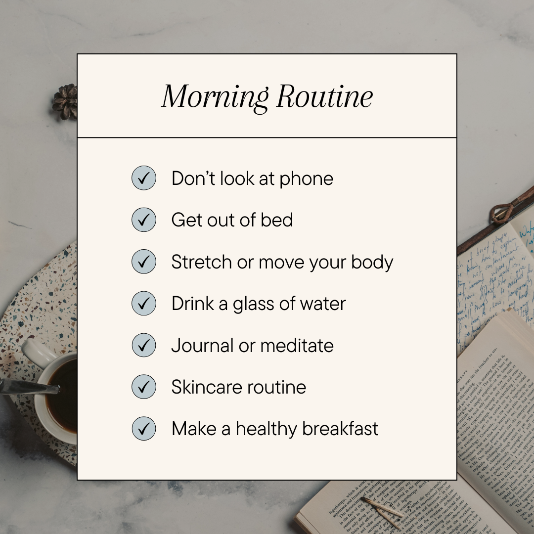 How a Simple Evening Routine Can Help You Own Tomorrow