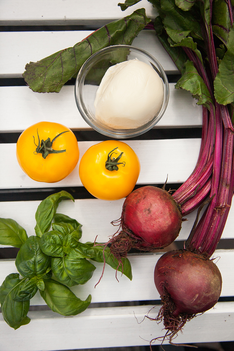 Tasty Thursday: Recipe - Beets, Tomato, Mozzarella Salad