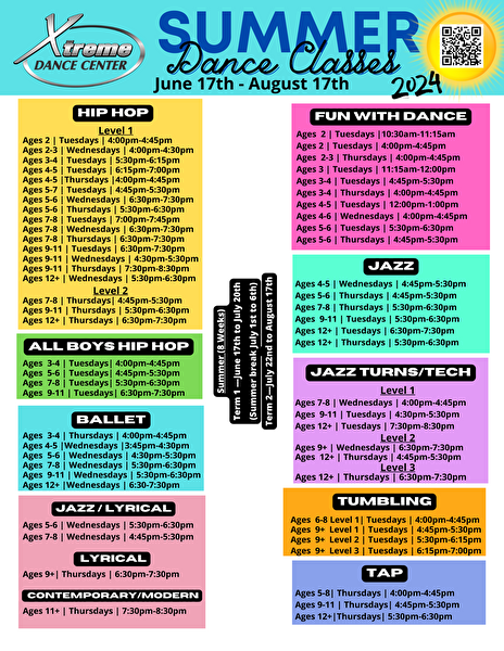 Summer Classes | Xtreme Dance | Naperville IL | Aurora IL