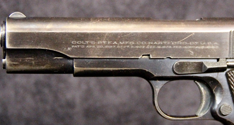1911 National Match Markings _ National Match slide stop – YLEAV