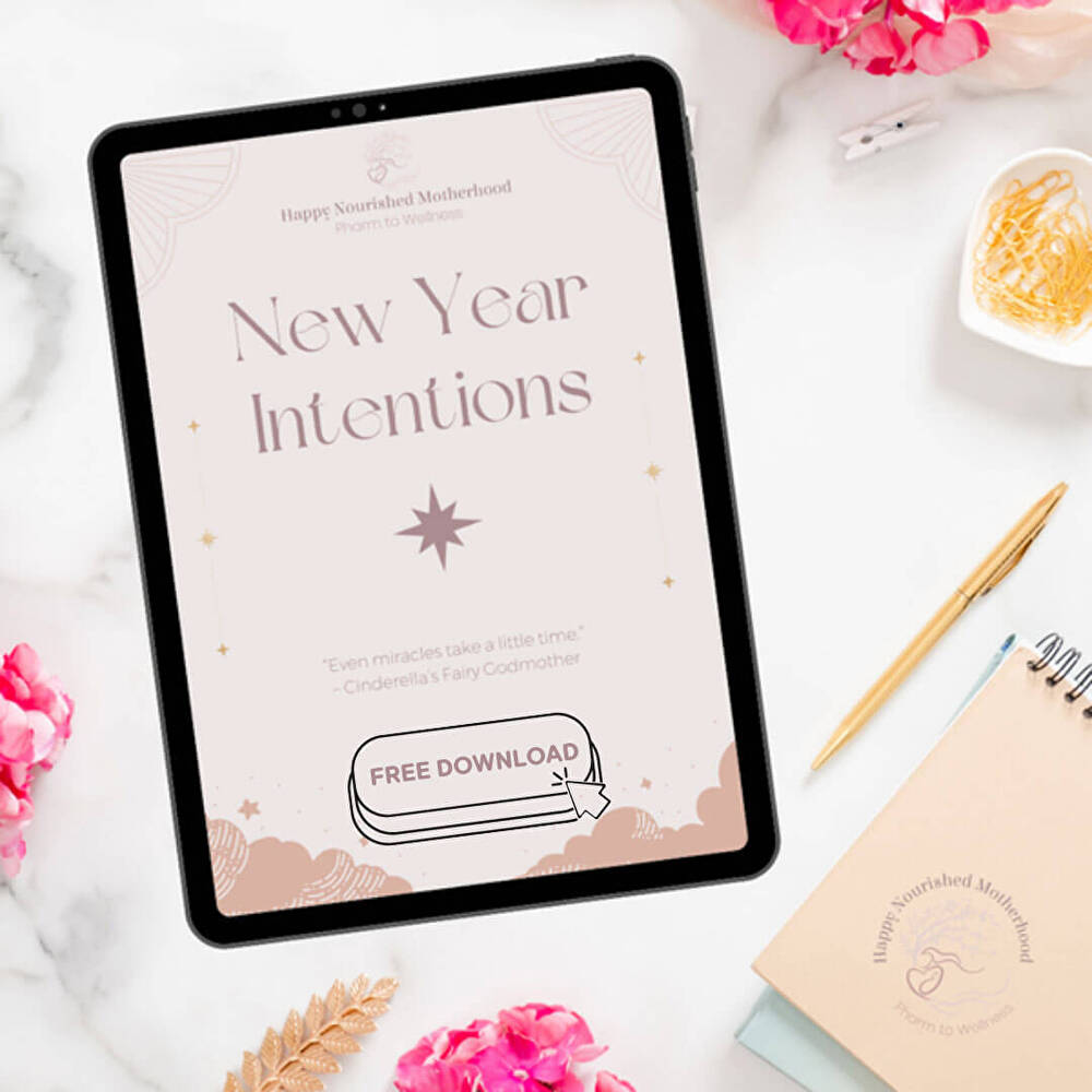 New Year Fertility Intentions & Manifesting Journal