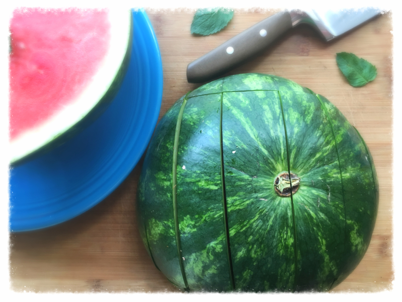 How to Cut Watermelon Sticks | In the Kitchen with Garreth