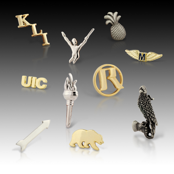 Lapel Pins Cast Cut Out | Mike Brothers Emblematic Solutions