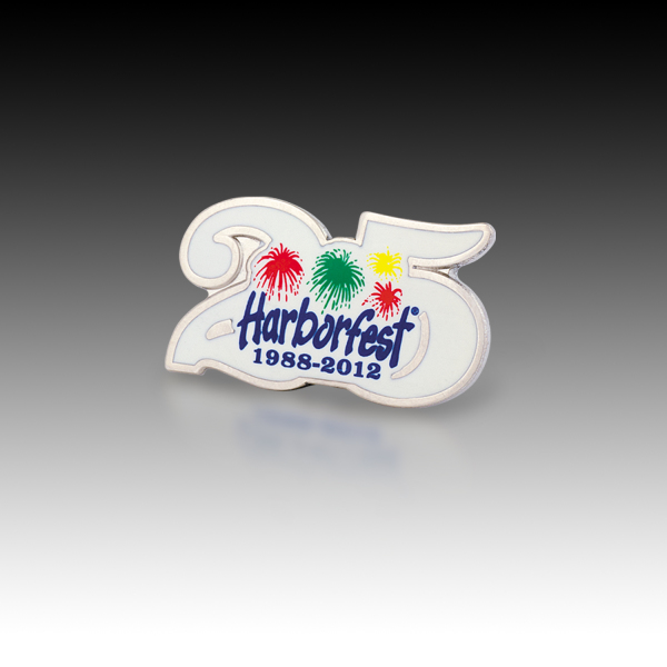 Lapel Pins Hard Resin with Screen Print | Mike Brothers LLC