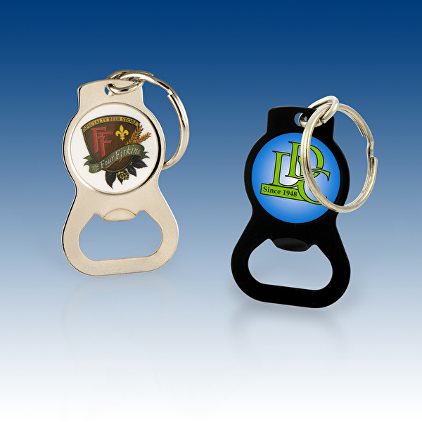 Made in USA Key Tag Bottle Opener Digital Print | Mike Brothers