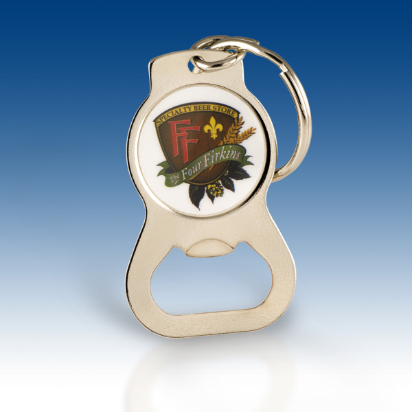 Made in USA Key Tag Bottle Opener Digital Print | Mike Brothers