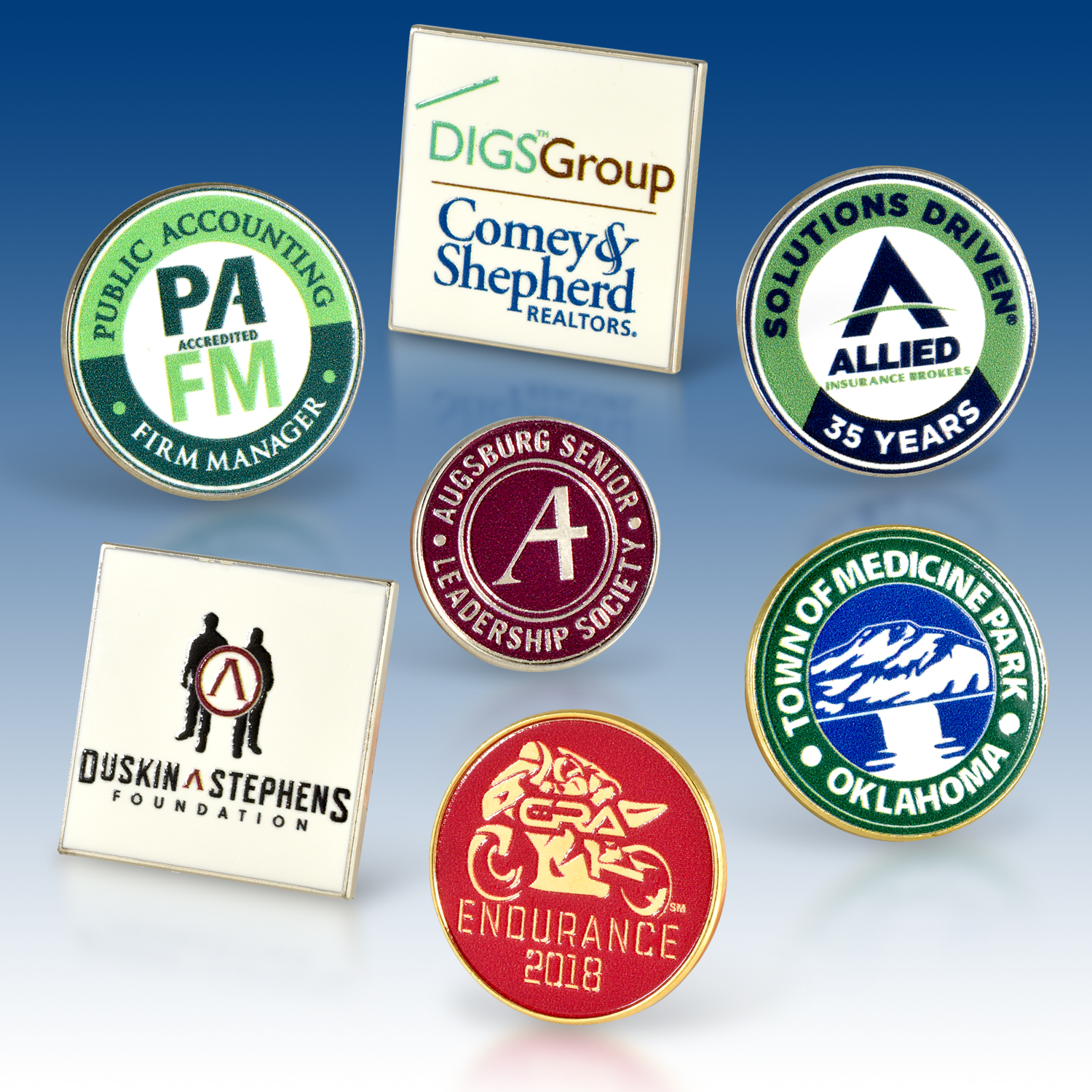 Made in USA Lapel Pins | Mike Brothers Emblematic Solutions