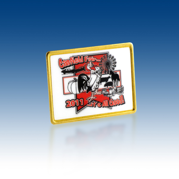 Lapel Pins Digital Print With Laminate | Mike Brothers LLC