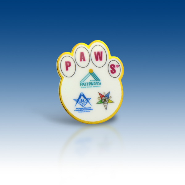 Lapel Pins Digital Print With Laminate | Mike Brothers LLC