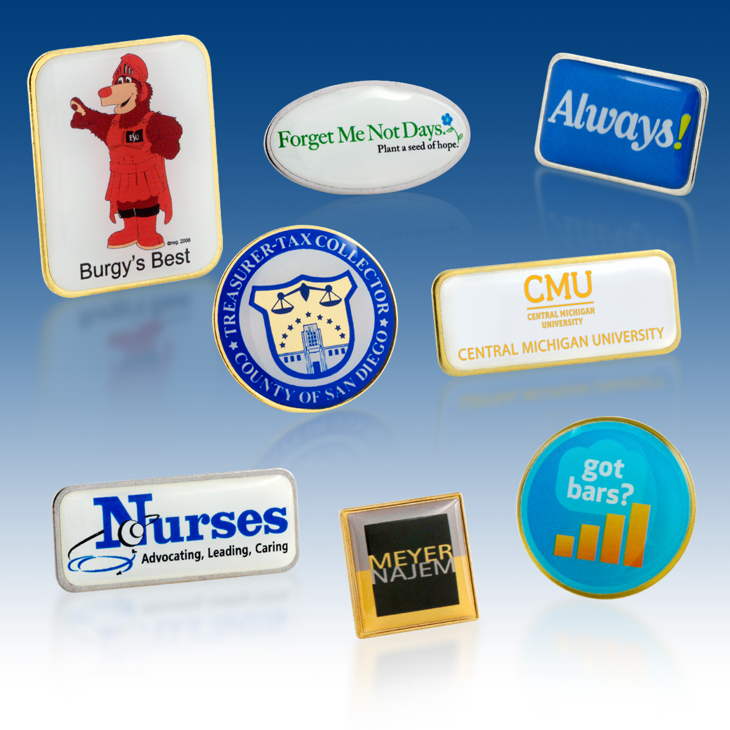 Made in USA Lapel Pins | Mike Brothers Emblematic Solutions