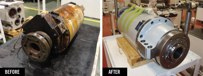 Mazak Spindle Repair & Rebuild