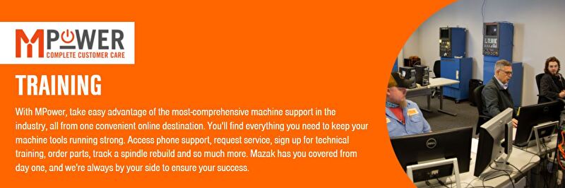 Training for Mazak & Star CNC Machines & Tools