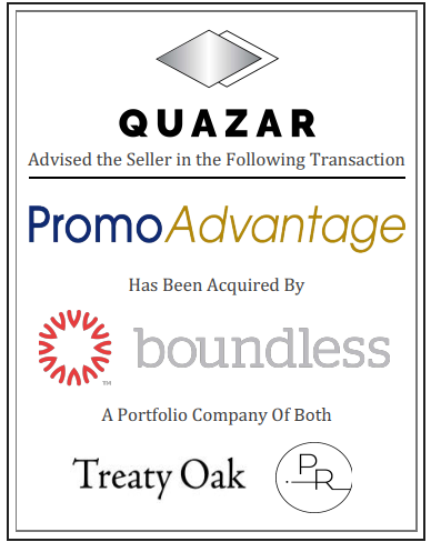 Investment Banking + Mergers & Acquistions | Quazar | Minneapolis