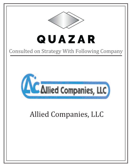 Selected Transactions | Quazar, Inc. | Minneapolis, MN