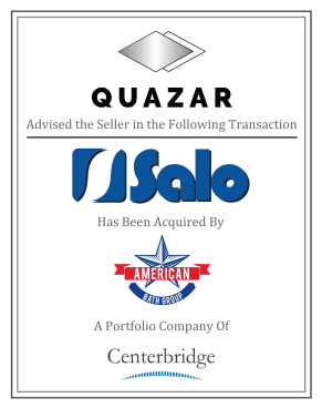 Investment Banking + Mergers & Acquistions | Quazar | Minneapolis