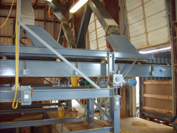 Loading Container Freight | Primarily Feed Grain Products