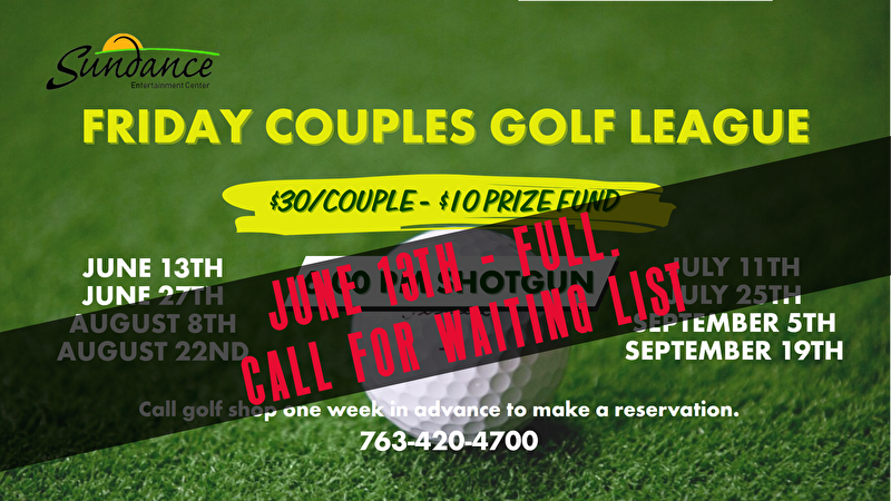 Golf | Sundance Entertainment | Maple Grove, MN