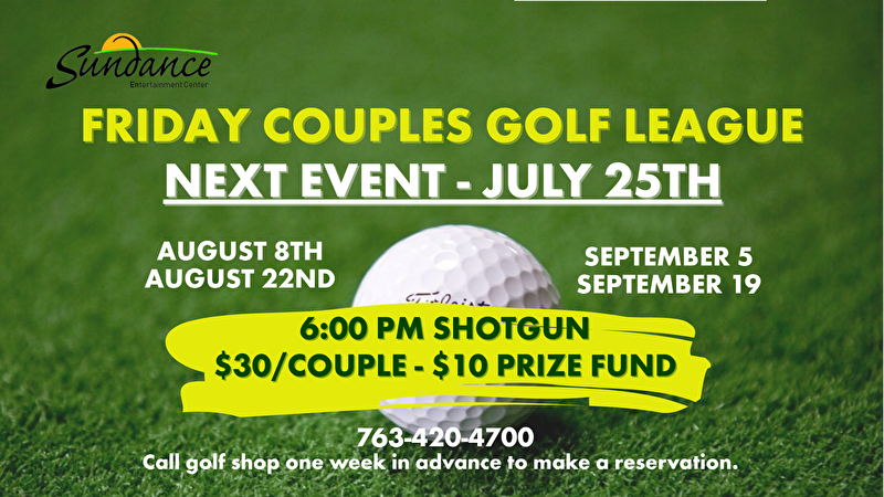 Golf | Sundance Entertainment | Maple Grove, MN