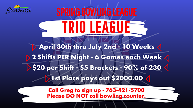 Bowling | Sundance Entertainment | Maple Grove, MN