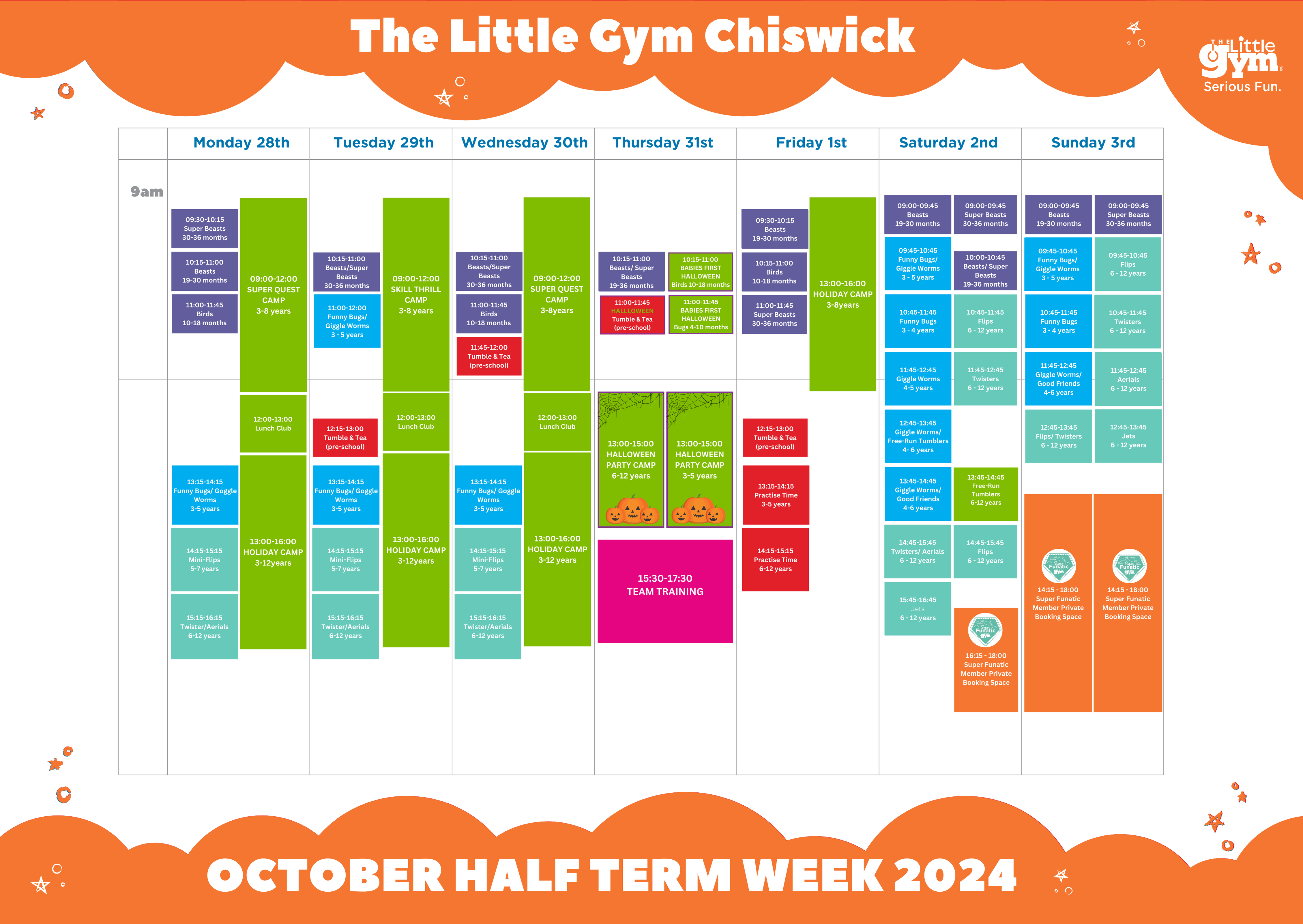 Children's Classes, Parties & More | The Little Gym Chiswick